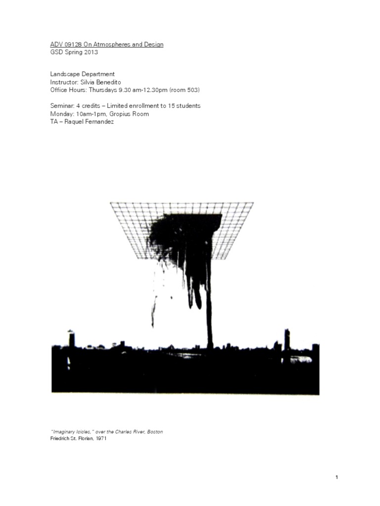 Atmospheres in Design Seminar | PDF | Concept | Design
