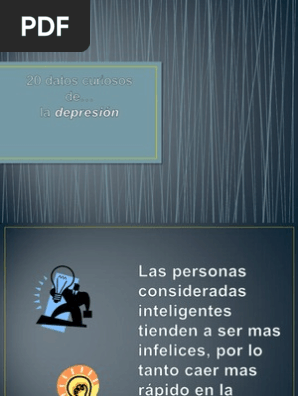 Curso de colisión Prominente bofetada datos curiosos sobre la depresion Normalización Típico Ruidoso