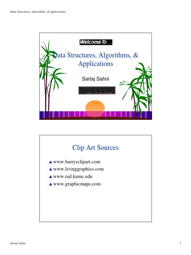 Data Structures, Algorithms Course Overview | PDF | Algorithms ...