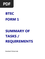 04 BTEC Assessment Plan | PDF | Career & Growth | Business