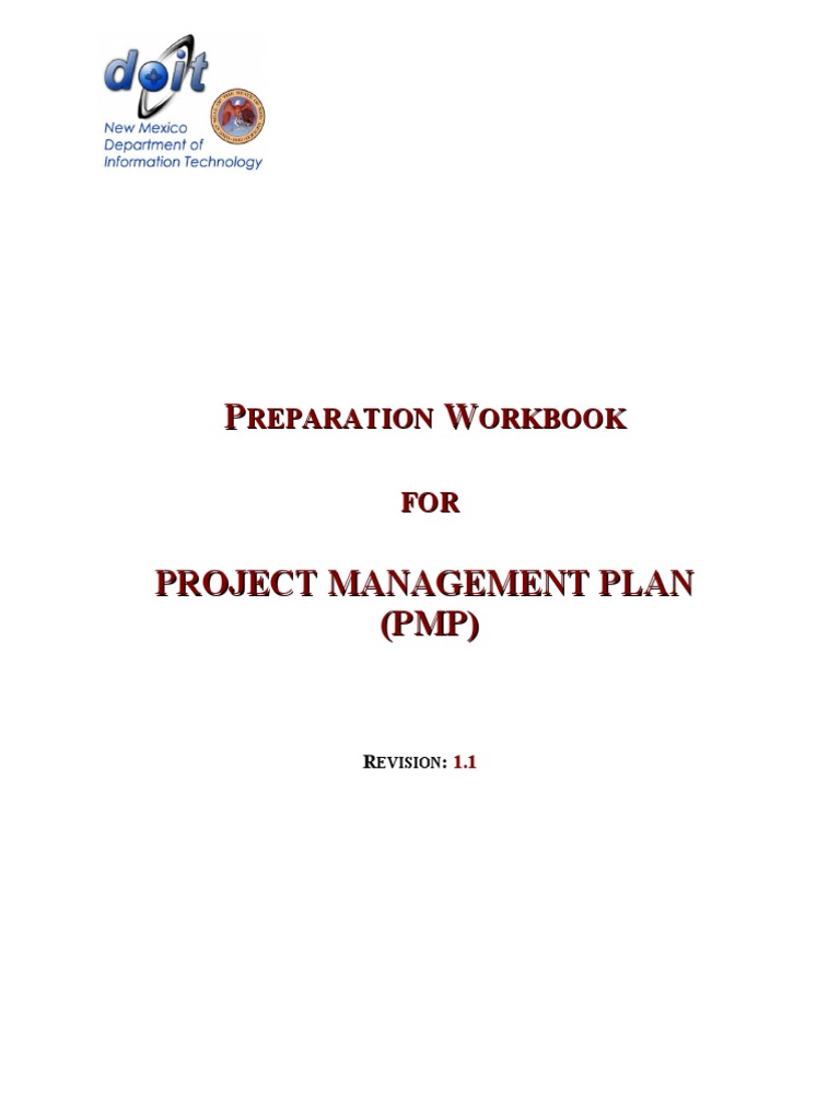 Project Management Plan Workbook | PDF | Project Management | Risk ...