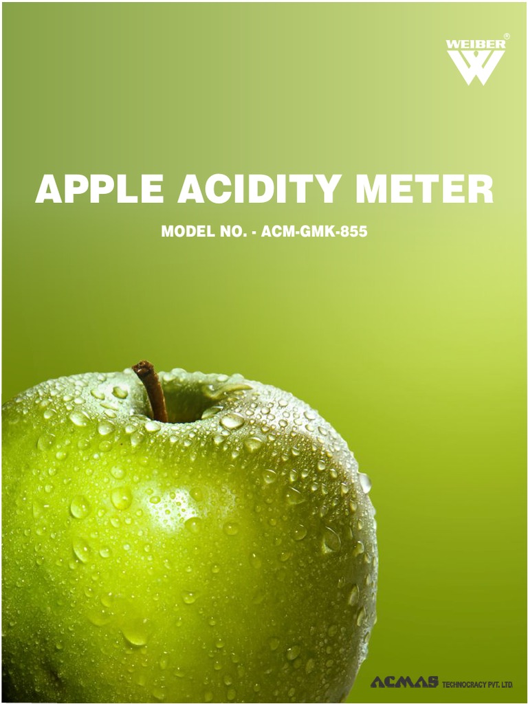 Apple Acidity Meter | PDF | Apple | Acid