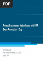 Project Management Professional Exam Outline | PDF | Project Management ...