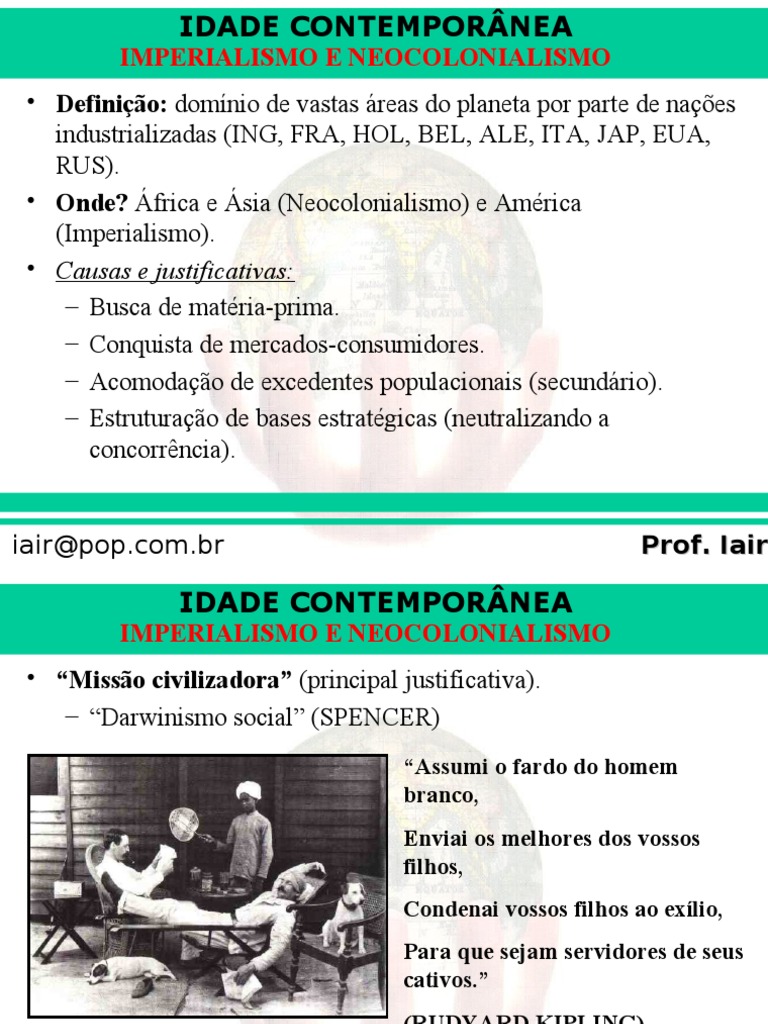 Imperialismo e Neocolonialismo - Mto Bom | PDF | Imperialismo | Colonialismo