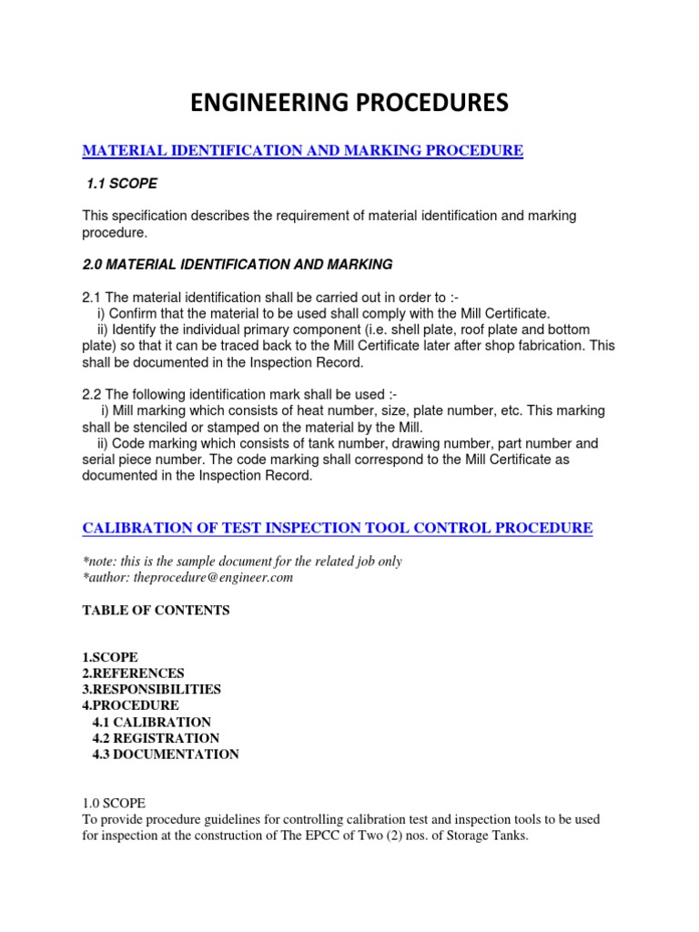 Engineering Procedures | Nondestructive Testing | Welding