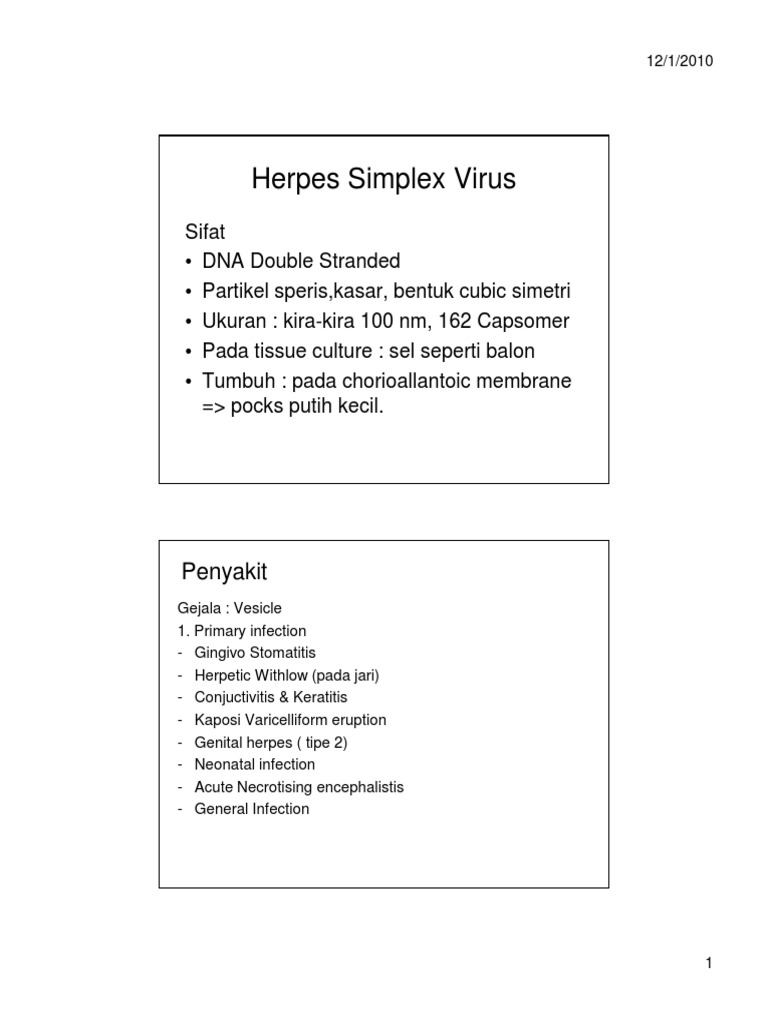 Herpes Simplex | PDF
