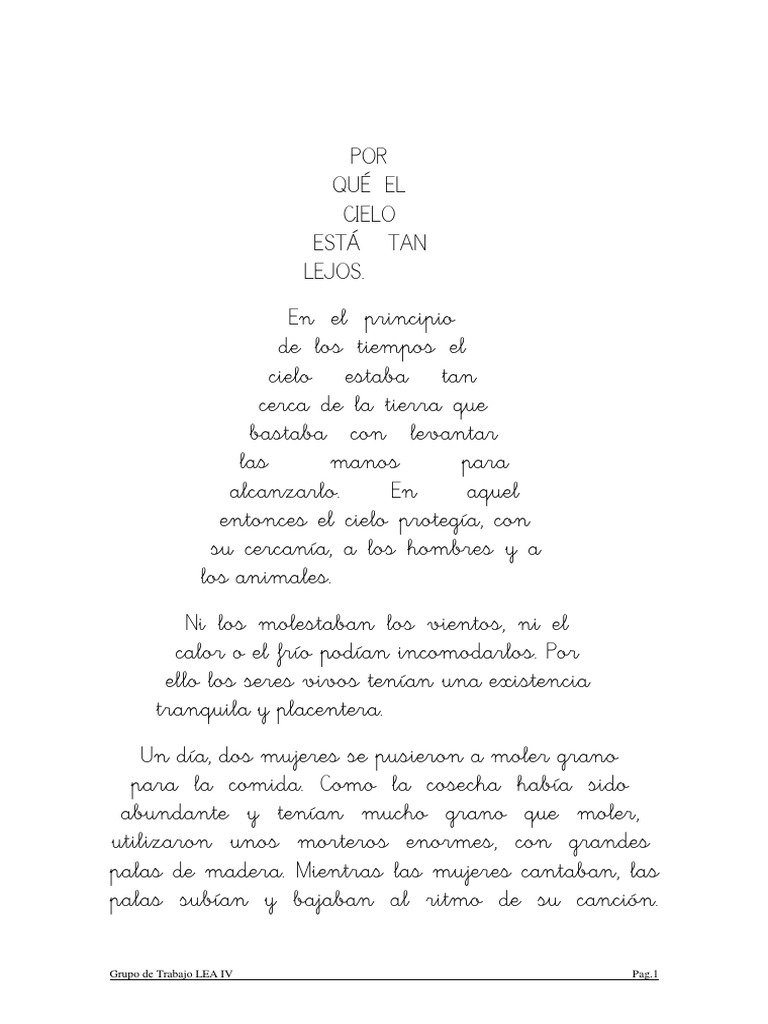 La leyenda del cielo lejano | PDF