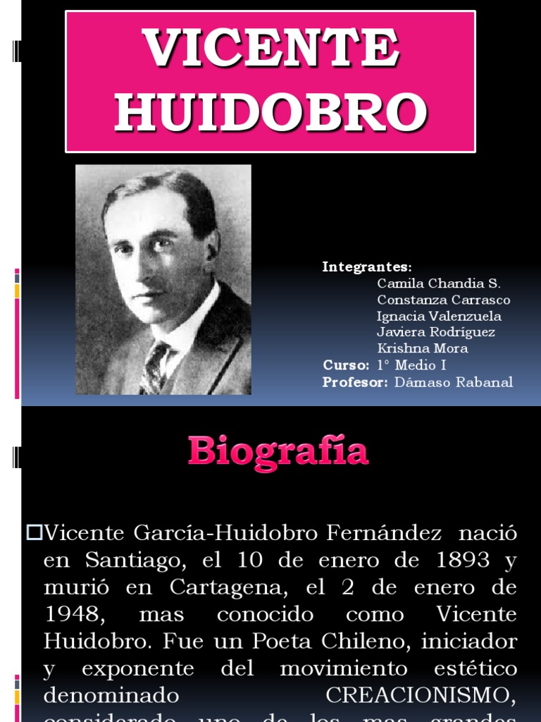 Vicente Huidobro
