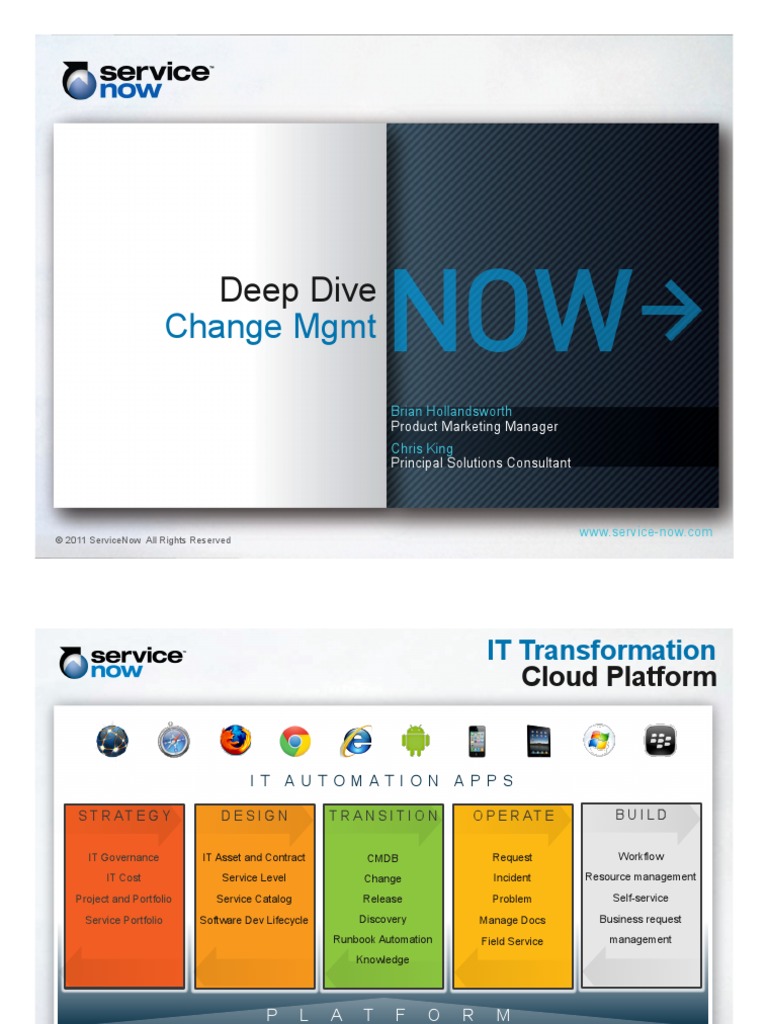 DeepDive Change Management | PDF | Virtualization | Cloud Computing