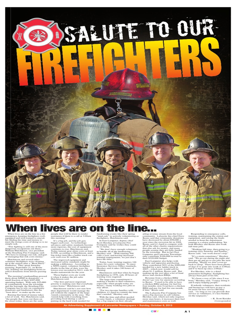 Salute To Firefighters 2013 | PDF | Chimney | Smoke