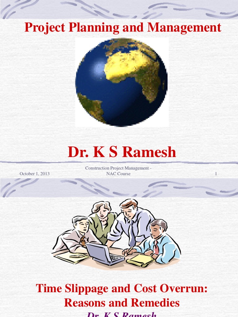 Project Planning and Management: Dr. K S Ramesh | PDF | Project ...