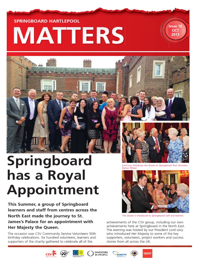 Springboard Hartlepool Matters Edition 10 | PDF | Apprenticeship ...