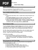 Mini-Zine: The Elements of Art | PDF