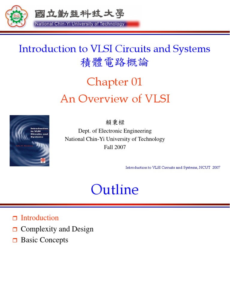 Chapter01 - An Overview of VLSI | PDF | Integrated Circuit | Cmos