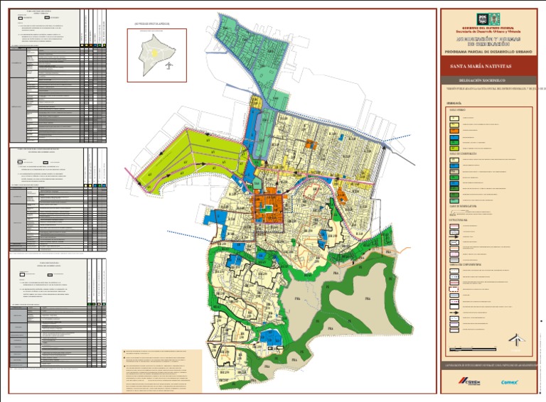 Zonificacion Xochimilco | PDF