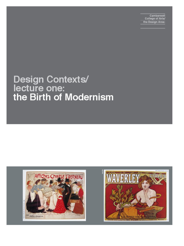 The Birth of Modernism Presentaion | PDF | Art Media | Aesthetics