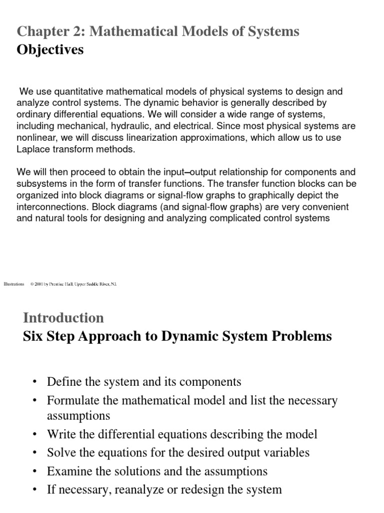 Mathematical Madeling and Block Diagramaa | PDF