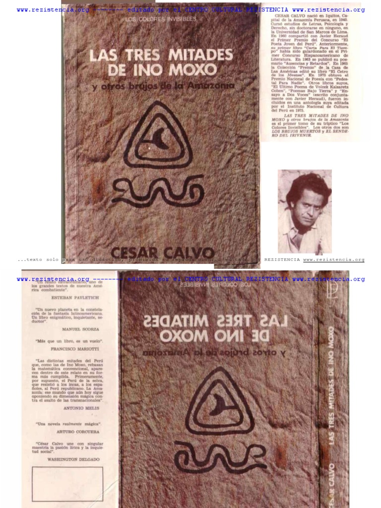 Las Tres Mitades de Ino Moxo y Otros Brujos de La Amazonía - César ...