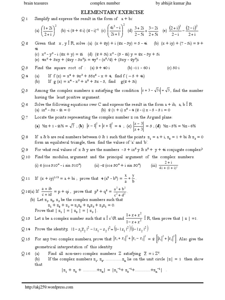 complex no. | Complex Number | Euclidean Geometry