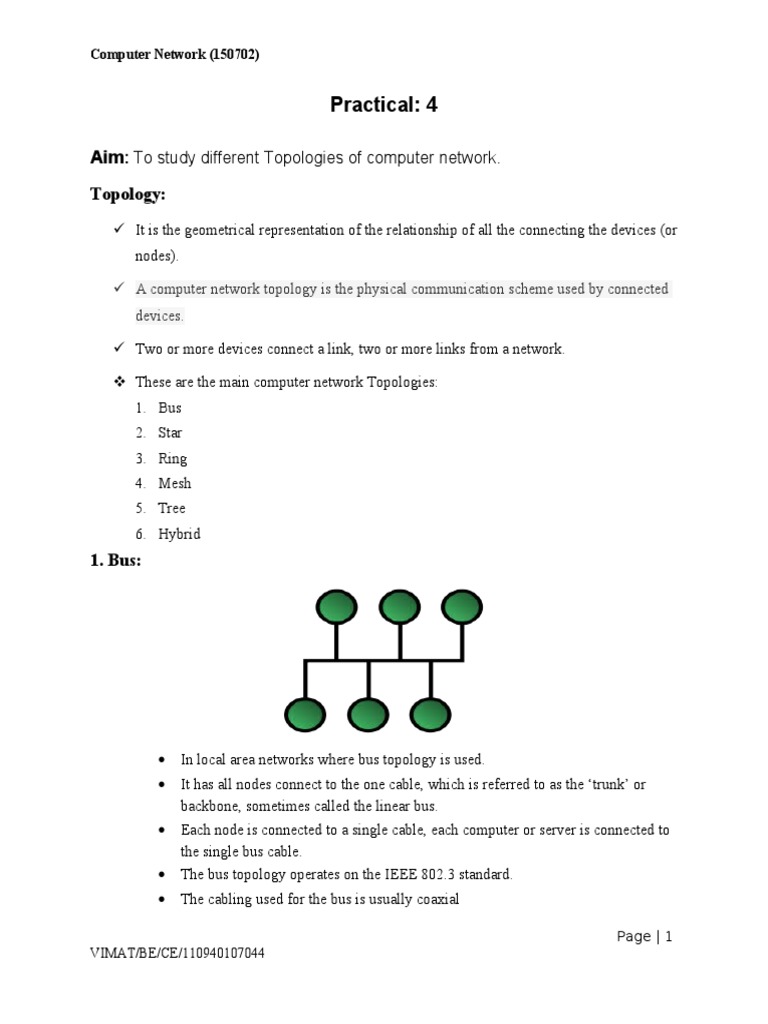 Topology | PDF | Network Topology | Computer Network