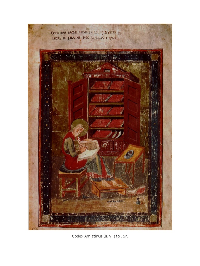 Codex Amiatinus : Manuscrit du VIIe s. | PDF