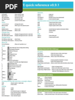 Aseprite Quick Reference - Cheat Sheet | PDF | Computing | Human ...