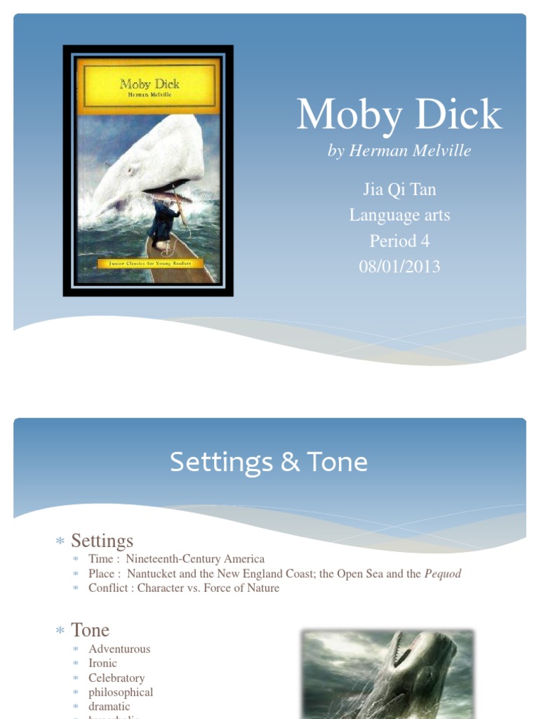 Moby Dick (Book Project) | PDF | Moby Dick | Ishmael (Moby Dick)