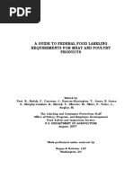 AAFCO Pet Food Labeling Guide TOC | PDF | Foods | Nutrition