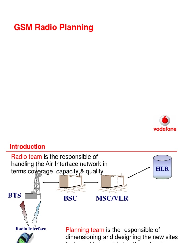 Dimensioning the Network: A Guide to Radio Planning and Cell Site ...