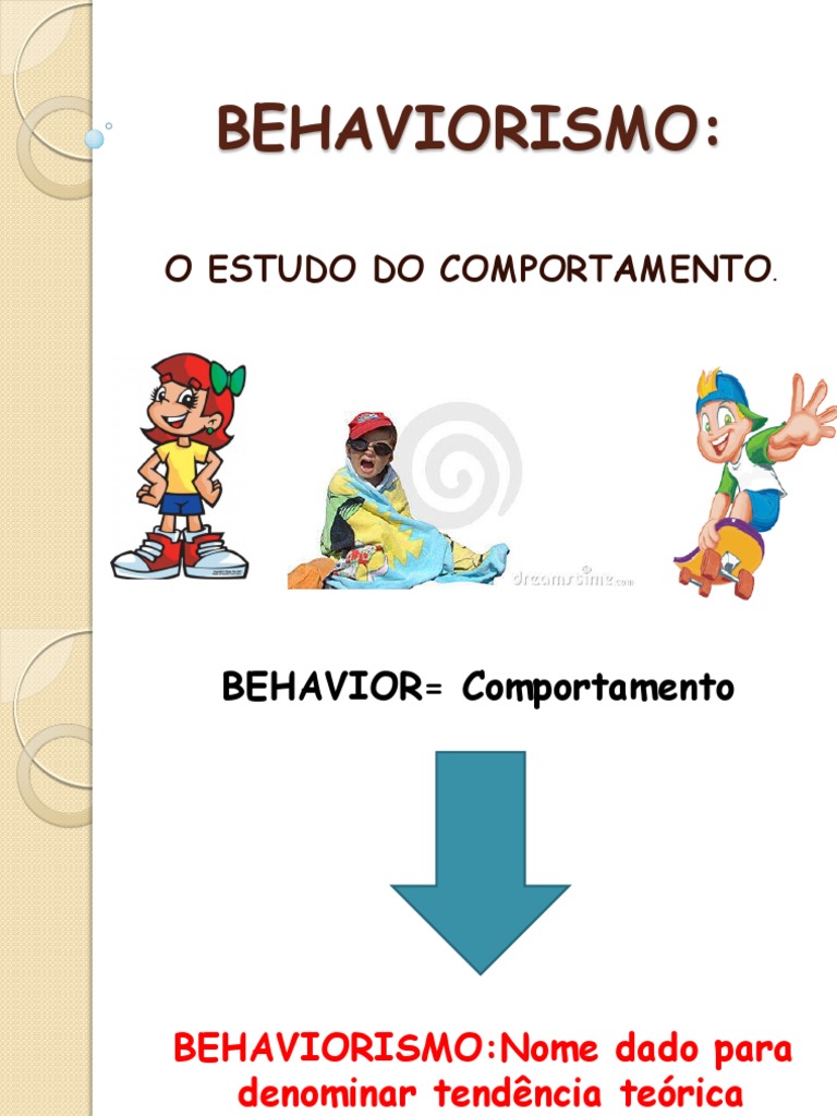 BEHAVIORISMO - O Estudo Do Comportamento | PDF