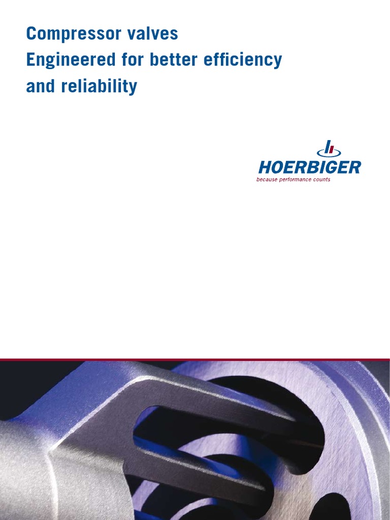 HOERBIGER Compressor Valves Guide | PDF | Gas Compressor | Natural Gas