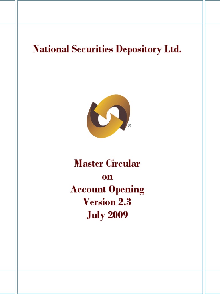 Master Circular | PDF | Identity Document | Authentication