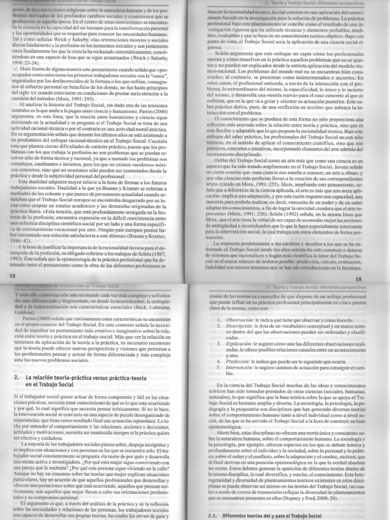 Modelos y Métodos de Intervención en Trabajo Social_J. J. Viscarret | PDF