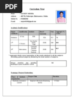 CV For TCS | PDF | Computing And Information Technology | Business