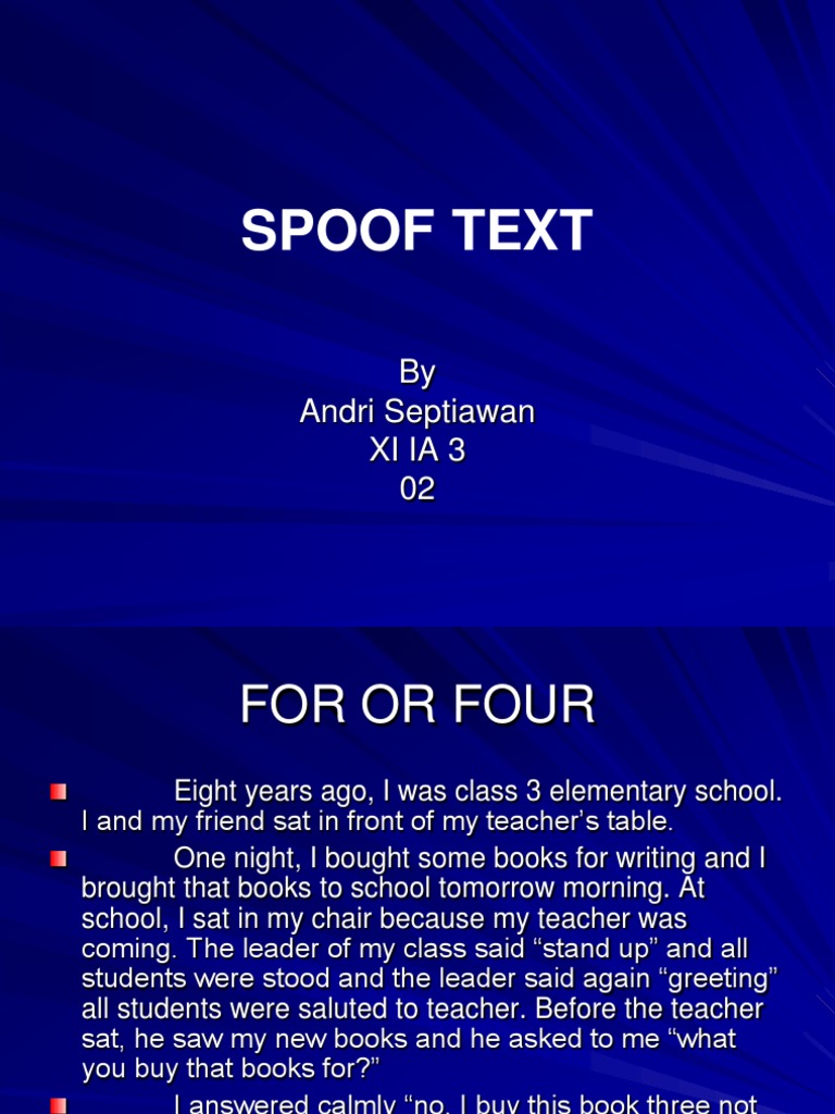 Elementary School Memories: A Spoof Story | PDF | Religion ...