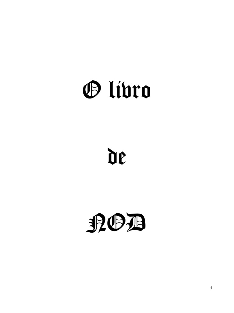 Storyteller - White-Wolf - Vampiro - Livro de Nod | PDF | Lilith | Caim ...