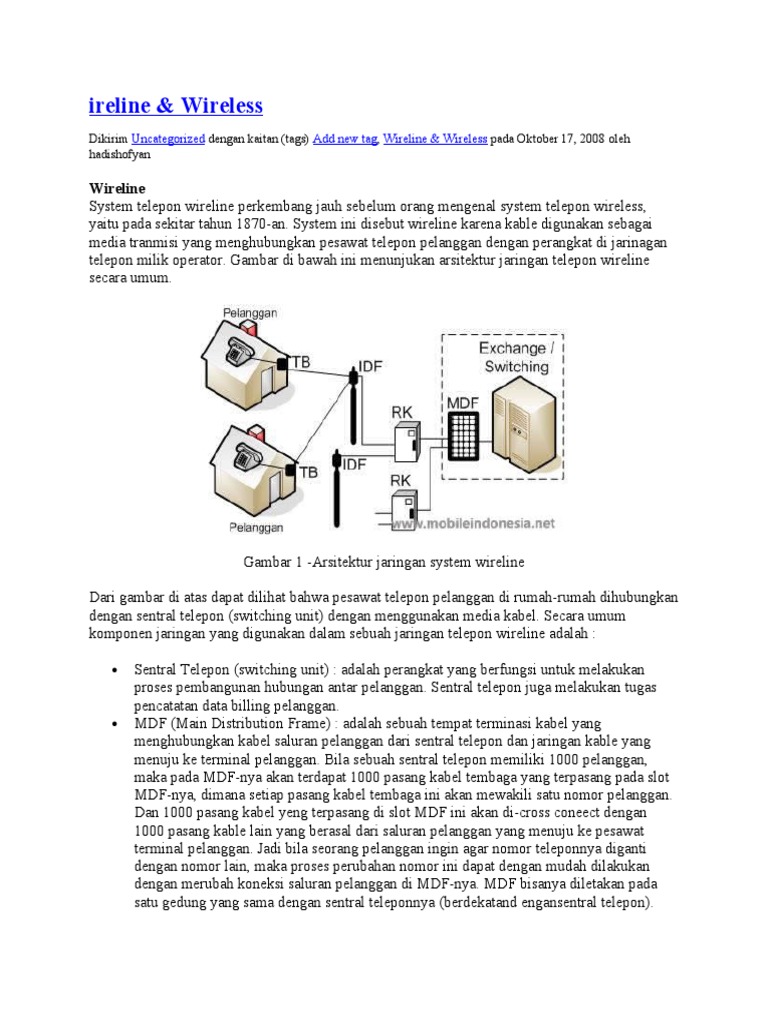 Wireline Wireless | PDF