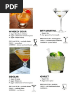 Module 4 Methods of Mixing Cocktails | PDF | Drink | Cocktails