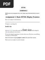 HTML Exercises For You To Practice | PDF | Html Element | Html