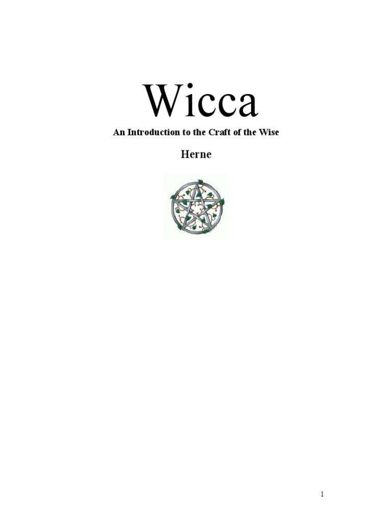 Wicca | PDF | Wicca | Witchcraft