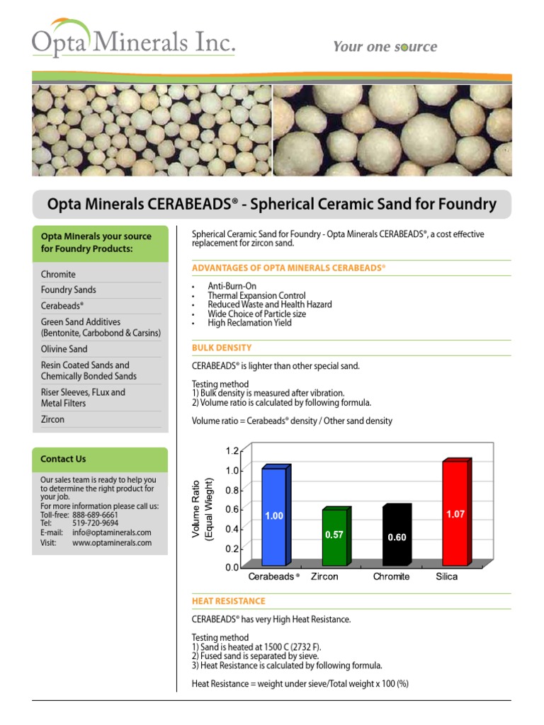 Cerabeads Information | PDF | Chemistry | Manmade Materials