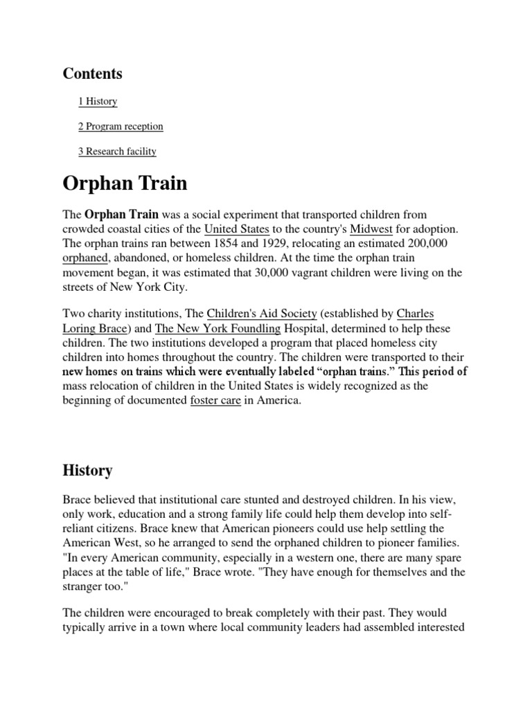 Orphan Train | PDF