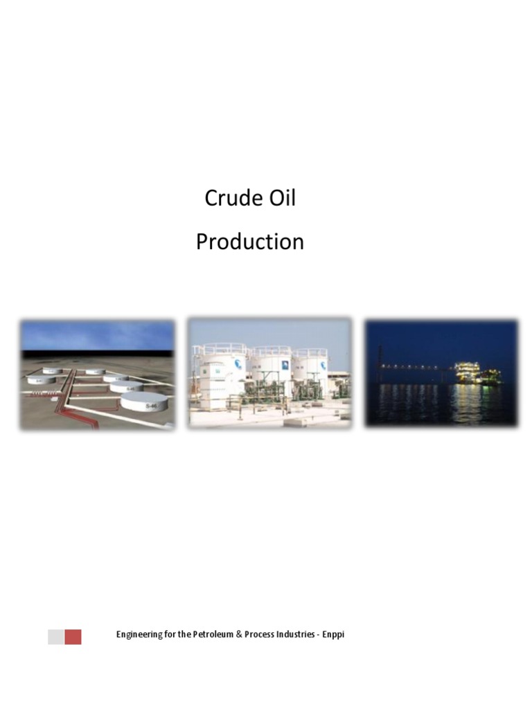 Crude Oil Production | PDF | Subsea (Technology) | Petroleum