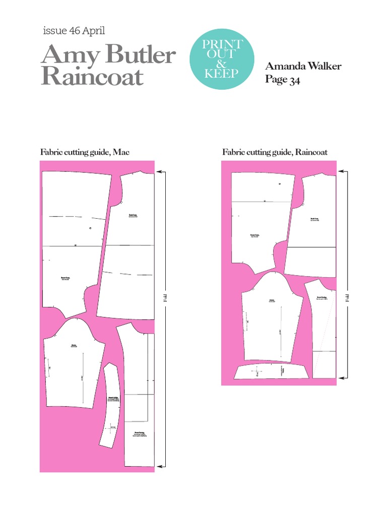 Amy Butler Raincoat | PDF