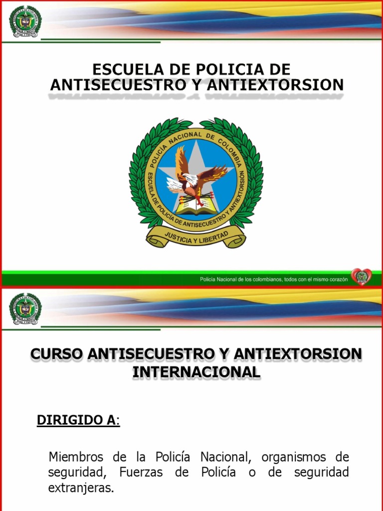 Comprehensive Training on International Anti-Kidnapping and Anti ...