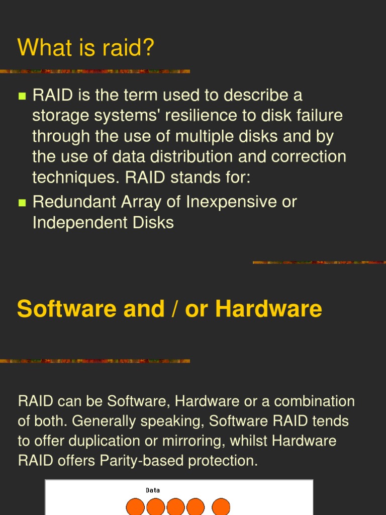 Raid | PDF | Hard Disk Drive | Backup
