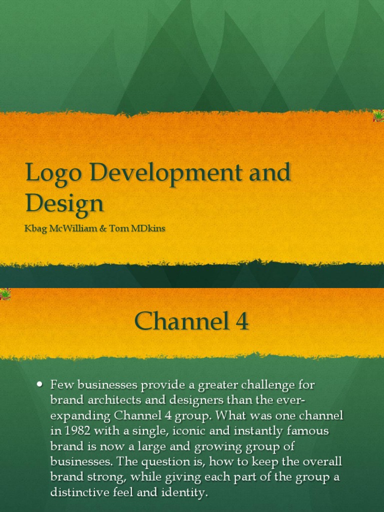 Channel 4 Logo Design Evolution | PDF