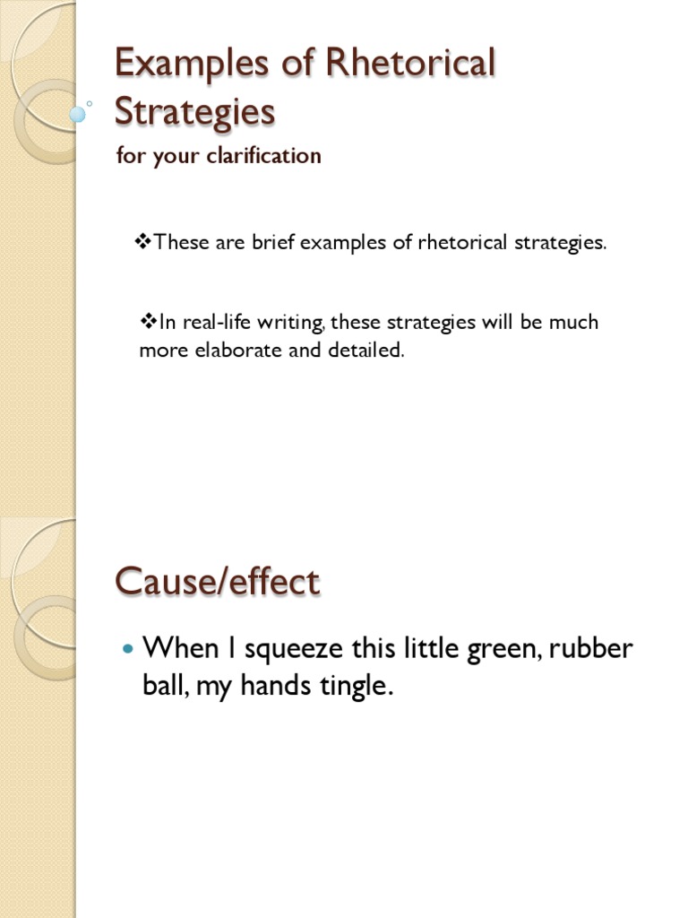 Rhetorical Strategies Explained | PDF