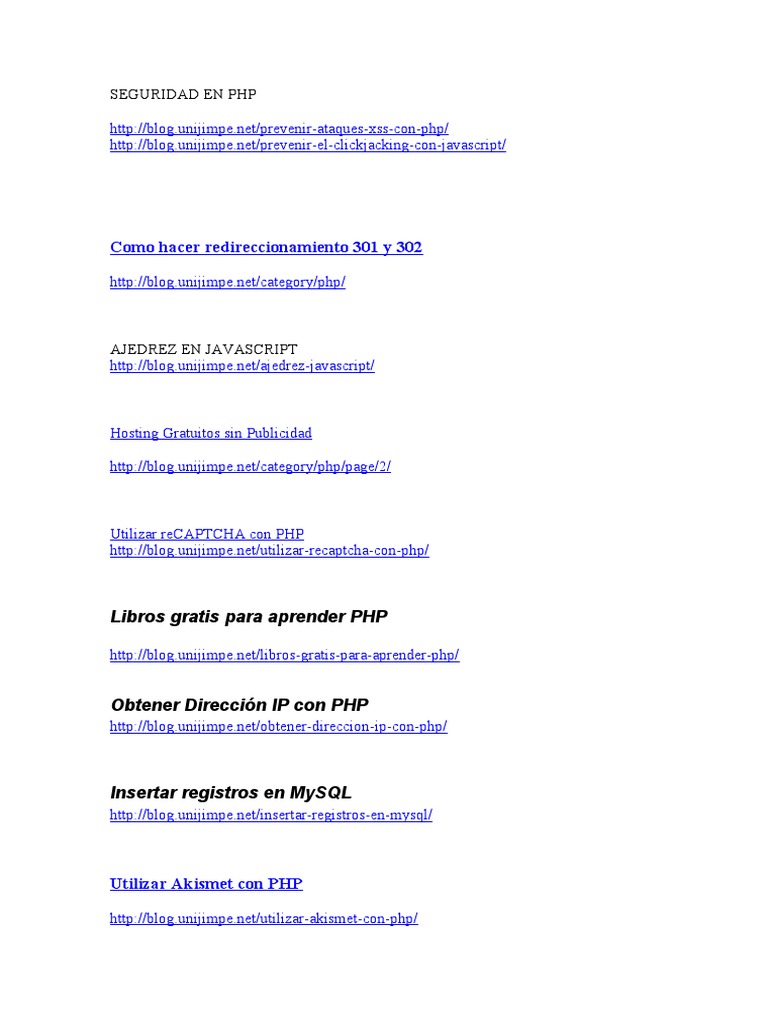 Seguridad en PHP | PDF
