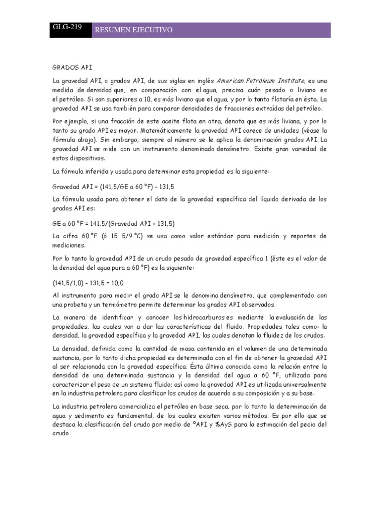 Grados API | Volumen | Física